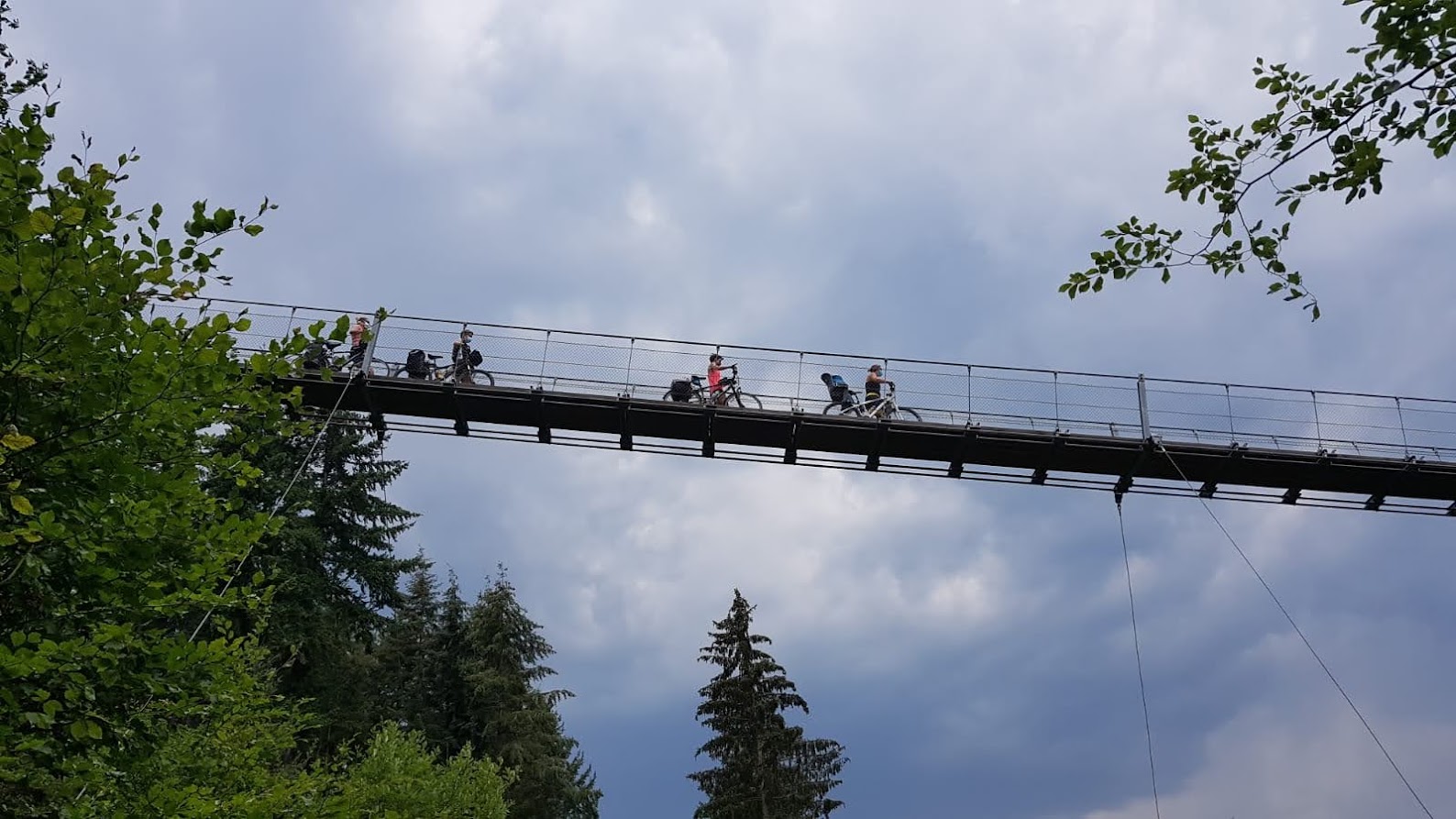 GEIERLAY SUSPENSION BRIDGE- The Longest Suspension Bridge in Germany ...